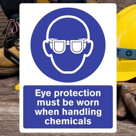 Eye Protection Must Be Worn Safety Sign Safety Sheep The Safety