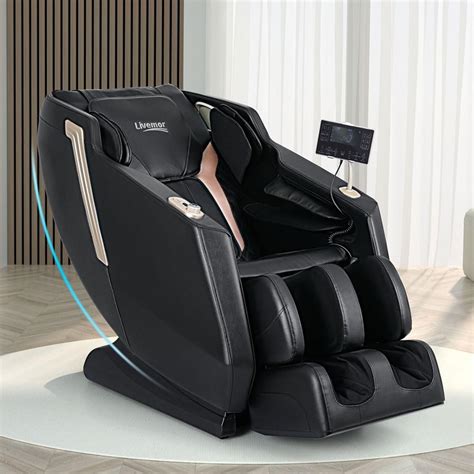 Livemor Massage Chair 26 Nodes Full Body Electric Massager Head Back
