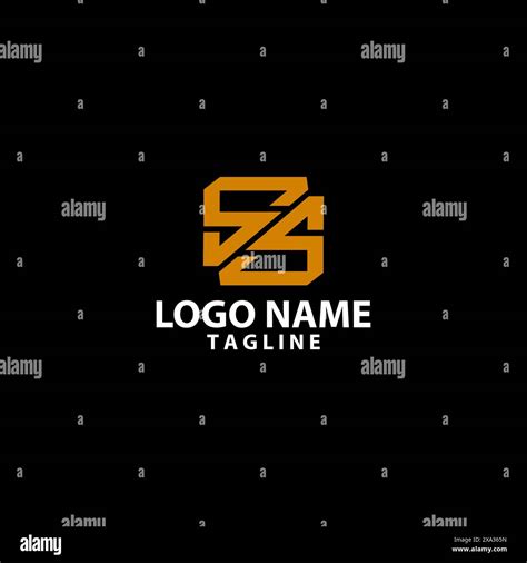 Initial Letter SS Logo Design Vector Stock Vector Image Art Alamy