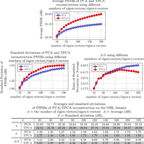 A Vertical Comparison Of Low Rank Approximations By Svd And Tsvd For