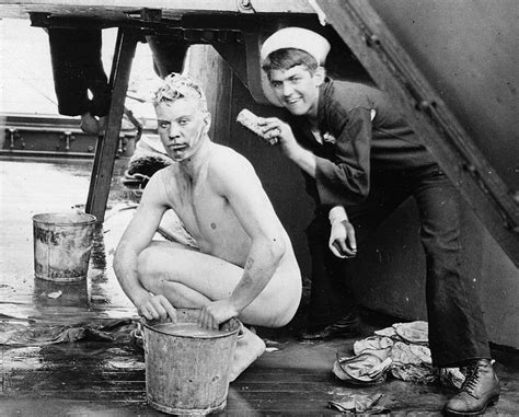 Vintage And Modern Miitary Men Get Naked