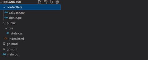Implement Sso Using Oauth In Golang Application