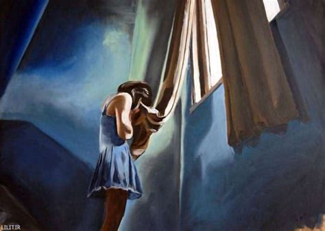 🎨 اثر هنری تابلو نقاشی دختر شوربخت لیلیت ® Lilit