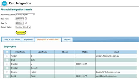 Web POS Xero Payroll Integration ClickPOS