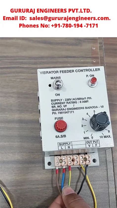 Vibrator Feeder Controller At ₹ 4000 Piece Vibrator Controller In Vadodara Id 2849570191088