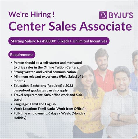 Prabu V On Linkedin Hiring Immediatehiring Byjus Jobs Sales