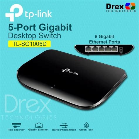 Model Name Number Tl Sg1005d Tp Link 5 Port Gigabit Desktop Switch