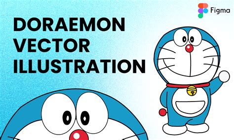 Doraemon In Vector Wonderland A Creative Fusion Of Japanese Pop