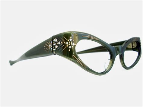 Vintage Eyeglasses Frames Eyewear Sunglasses 50s Vintage Cat Eye Glasses