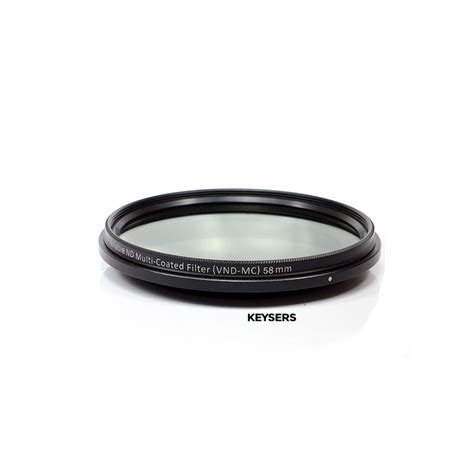 Used 58mm Phottix Variable Nd Multi Coated Filter Keysers
