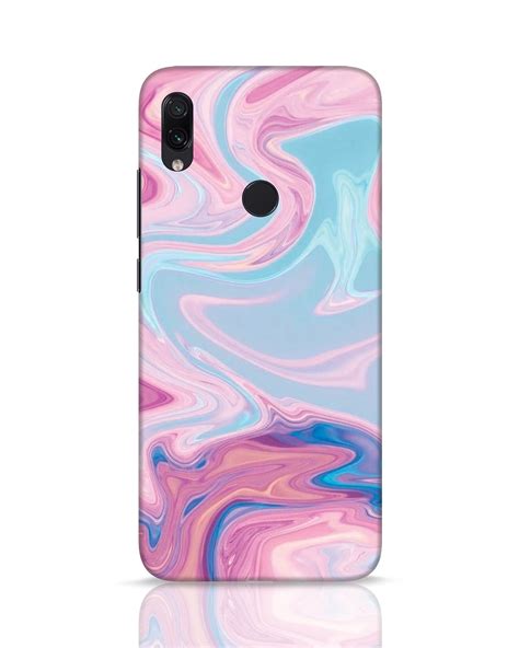 Buy Pink Marble Texture Designer Hard Cover For Xiaomi Redmi Note 7s Online In India At Bewakoof