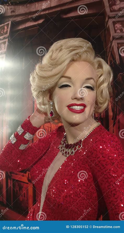 Marilyn Monroe At Madame Tussauds Editorial Photography Image Of