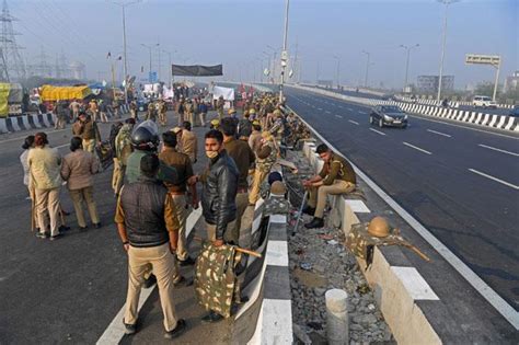 Bharat Bandh In Pictures As Farmers Protest Against New Farm Laws