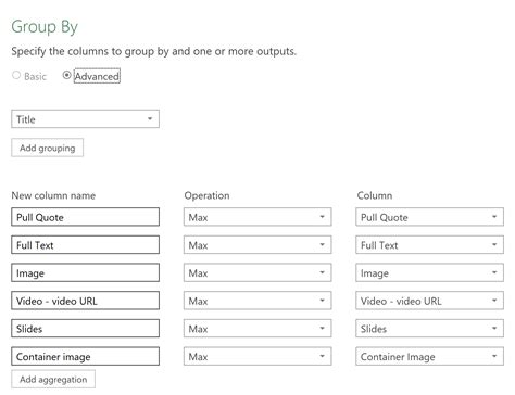 Excel How To Collapse Several Rows Of Sparse Data Into One Using A Grouping Column Super User