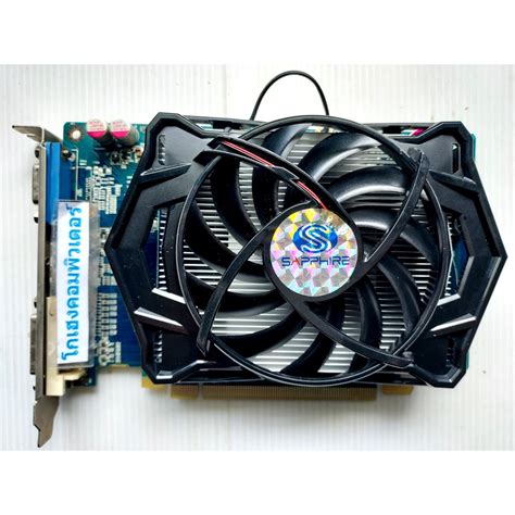 การ์ดจอมือสอง Amd Hd4670 6670 6570 1gb Ddr3 128bit สภาพสวย ใช้งานดีีค