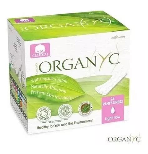 Panti Protector Flujo Ligero Organyc Caja Paq Con Pzs Env O Gratis