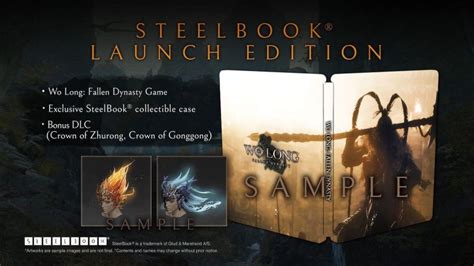 Wo Long Fallen Dynasty Steelbook Launch Edition Ps4 Collectors Corner