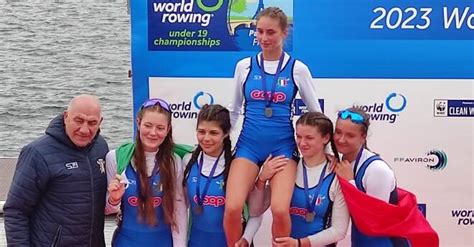 Canottaggio Giulia Zaffanella di Latina è argento ai Mondiali Under 19
