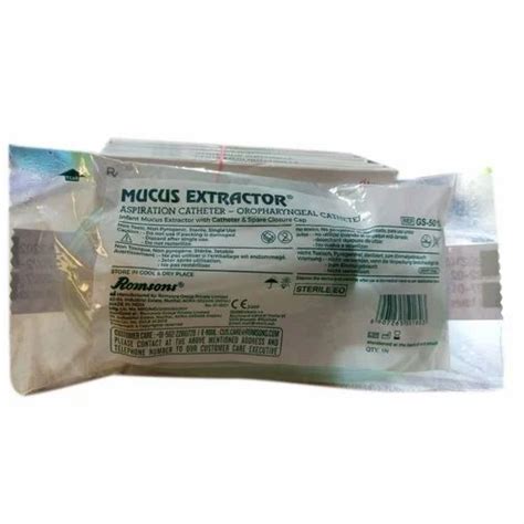 Plastic Romsons Mucus Extractor For Hospital At ₹ 145piece In