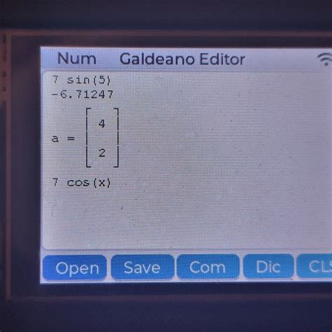 Galdeano Handheld Computer