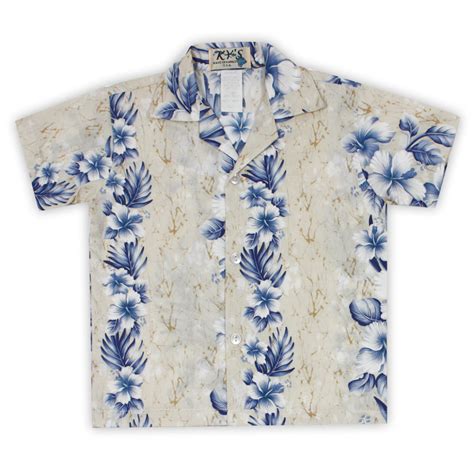 Hawaiian Shirt Hawaiian Hibiscus Cream