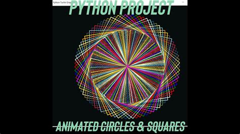 Projects Day8 Circle And Square Animation Python Turtle Youtube
