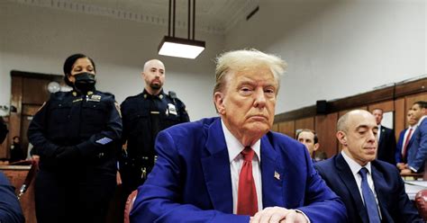 Trump Condamné Pour Outrage Menacé Dincarcération à Son Procès à