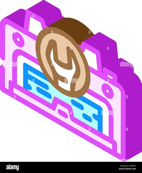 Printer Fixing Repair Computer Isometric Icon Vector Printer Fixing