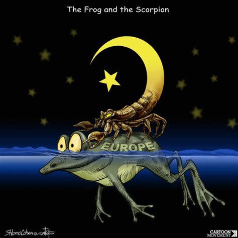 The Frog And The Scorpion Cartoon Movement