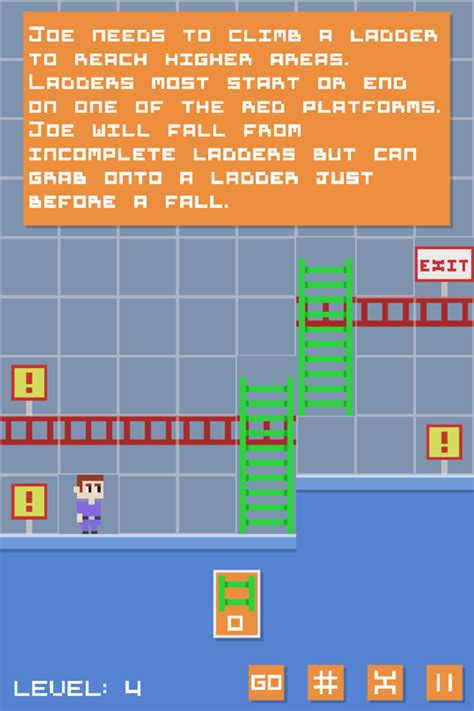 🕹️ Play Joe Lost Game Free Online Level Escape Logic Puzzle Path