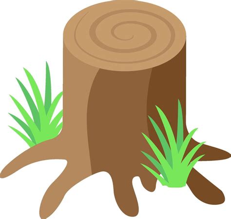 Tree Stump Clipart Vector Art At Vecteezy