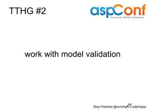 Aspnet Mvc Tips Tricks And Hidden Gems Ppt