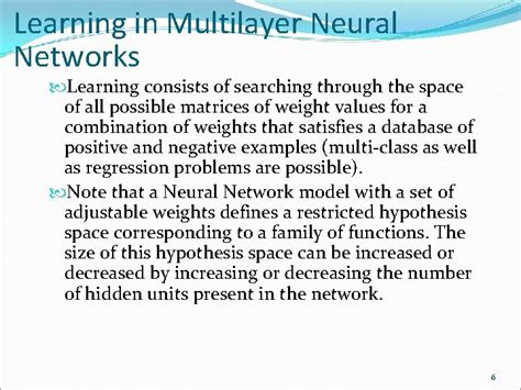 Machine Learning Unit2 Chapter1 Artificial Neural Networks By