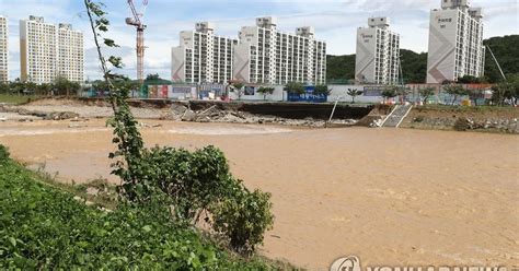 침식된 하천 둑