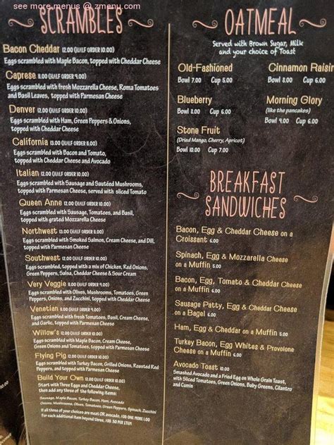 Online Menu Of Alexas Cafe Restaurant Bothell Washington 98011 Zmenu
