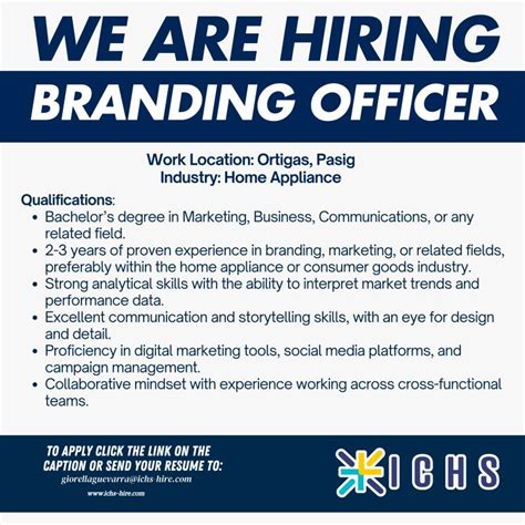 International Consulting And Hiring Solutions Ichs On Linkedin We Are Hiring Position