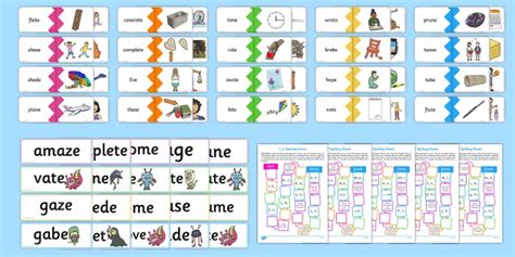 Magic E Split Digraph Activity Pack Phase 5 Phonics