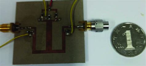 Photograph Of The Fabricated Tunable Filter Download Scientific Diagram