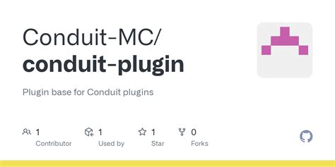 Github Conduit Mc Conduit Plugin Plugin Base For Conduit Plugins