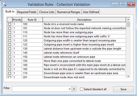 Validation Editor