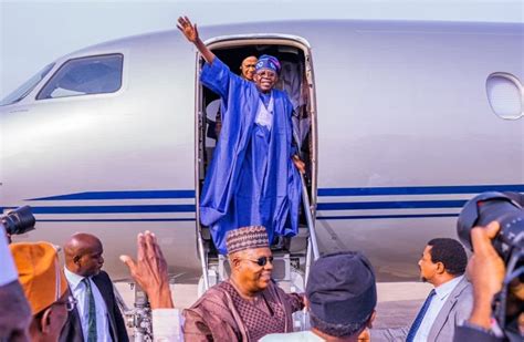 Tinubu Arrives In New York For 1st UN General Assembly Outing NEWSVERGE