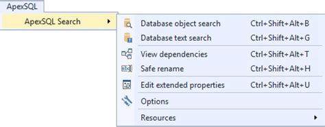 ApexSQL Search 2016 Screen Shot Tour