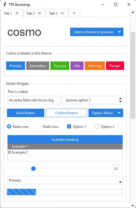 Ttkbootstrap Documentation — Ttkbootstrap Documentation