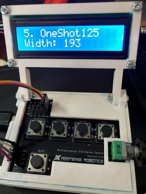 Reefwing Robotics Arduino Esc Tester Adding Fast Pwm And Oneshot125