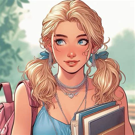 Bubbles Utonium School Outfits Girls Cartoon Art Percy Jackson Drawings Comic Face