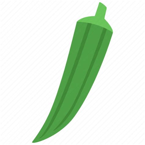 Food Okra Vegetable Icon