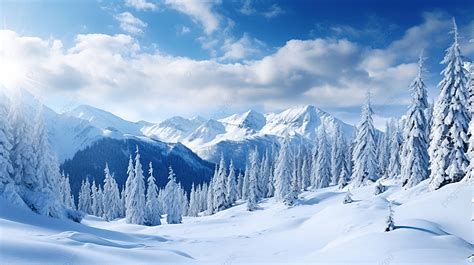 눈 덮인 전나무 산 풍경 크리스마스 배경으로 아름다운 겨울 장면 겨울 밤 눈 나무 겨울 나무 배경 일러스트 및 사진 무료 다운로드 Pngtree