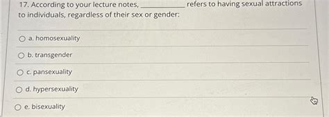 Solved According To Your Lecture Notes Refers To Having Chegg