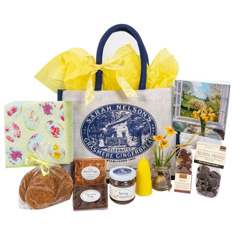 Sarah Nelsons Daffodil Easter T Bag Grasmere Gingerbread