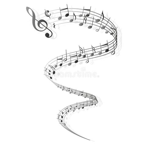 Moving Music Notes Stock Illustrations 235 Moving Music Notes Stock